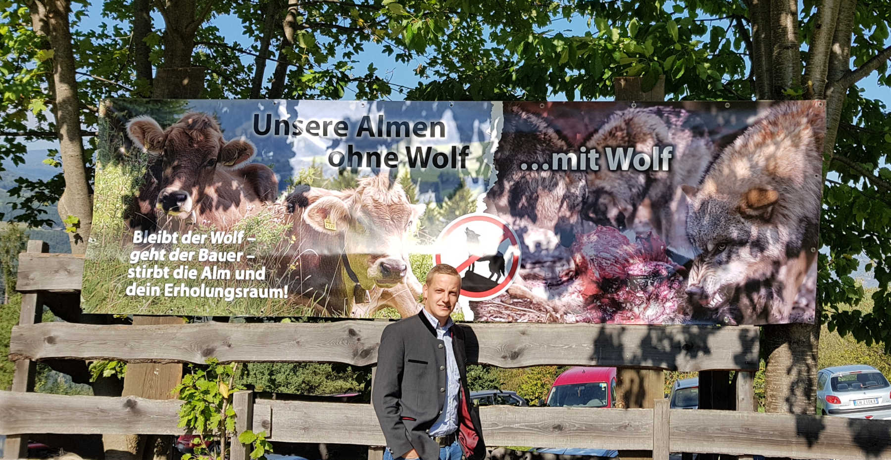 Wolf hat keinen Platz in unserem Land! - Süd-Tiroler Freiheit